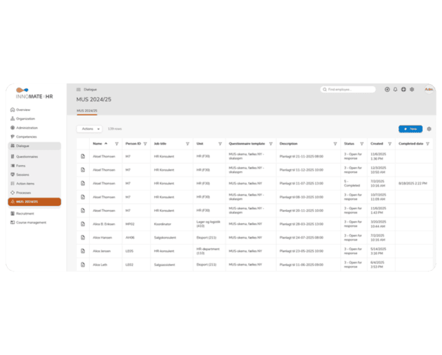 Dialogues - INNOMATE HR Module